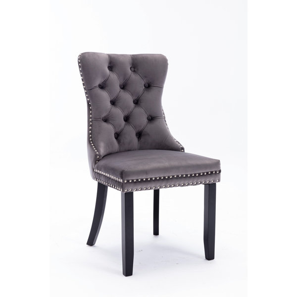 House Of Hampton® Modern High End Tufted Solid Wood Contemporary